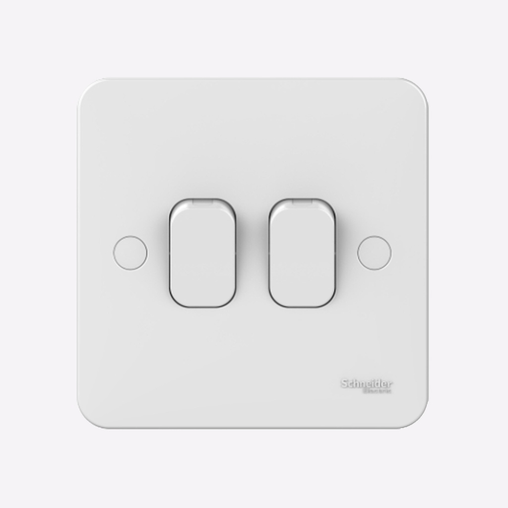 10A 2G 2WAY SWITCH LISSE - SCHNEIDER | Plaza Middle East