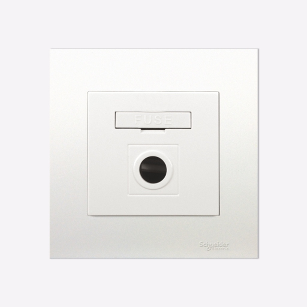 13A FCU + FLEX OUTLET VIVACE WHITE - SCHNEIDER | Plaza Middle East