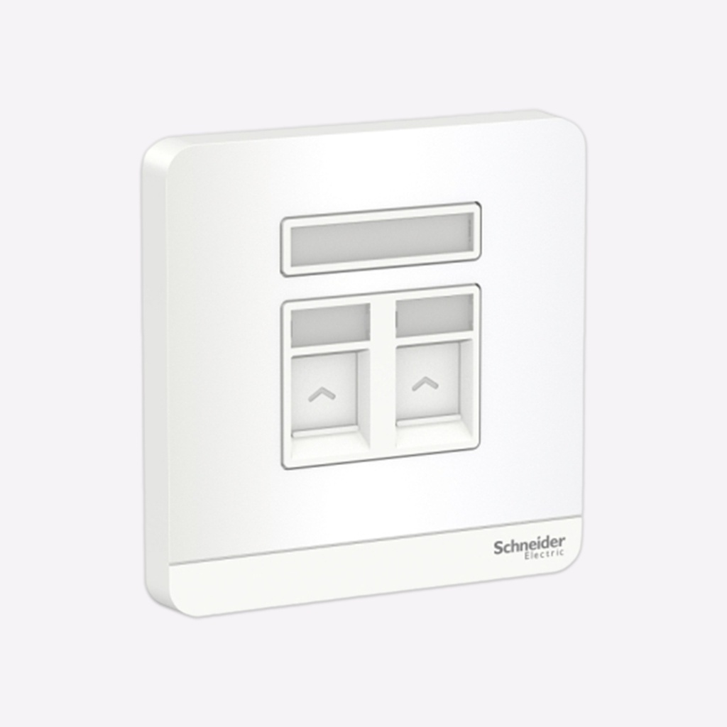 RJ45 2G DATA SOCKET AVATARON WHITE WITHOUT MODULE - SCHNEIDER | Plaza ...