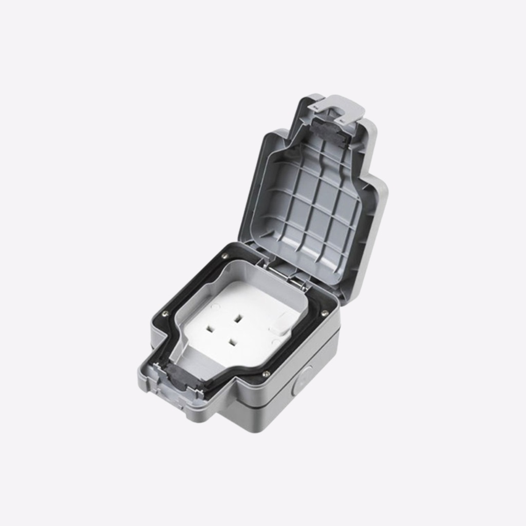 13A 1G W/P SWITCH SOCKET (IP66) LOGIC - MK | Plaza Middle East
