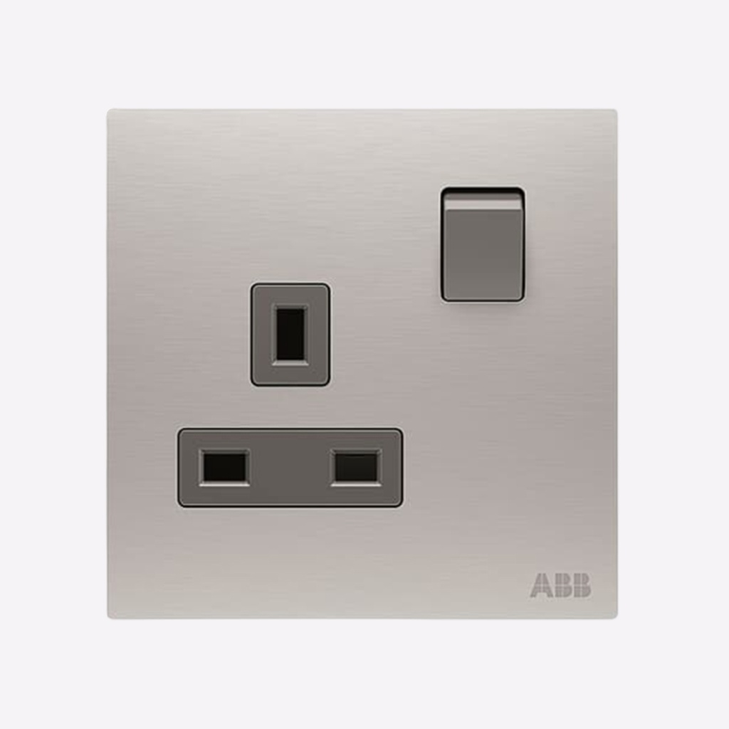 13A 1G DP SWITCH SOCKET MILLENIUM BSS - ABB | Plaza Middle East