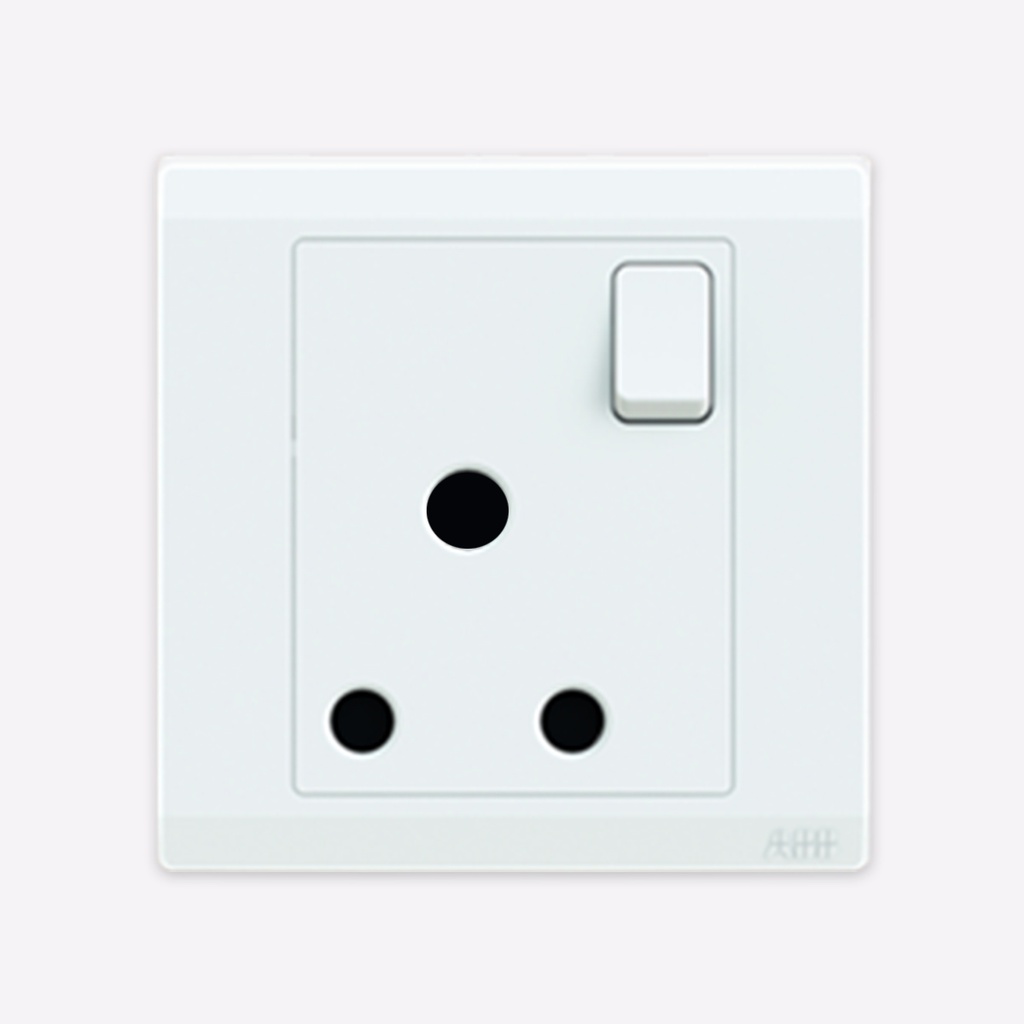 15A 1G SWITCH SOCKET INORA WHITE - ABB | Plaza Middle East