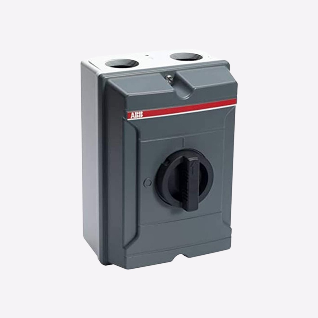 ISOLATOR 100A 3P W/P IP65 PVC BODY - ABB | Plaza Middle East