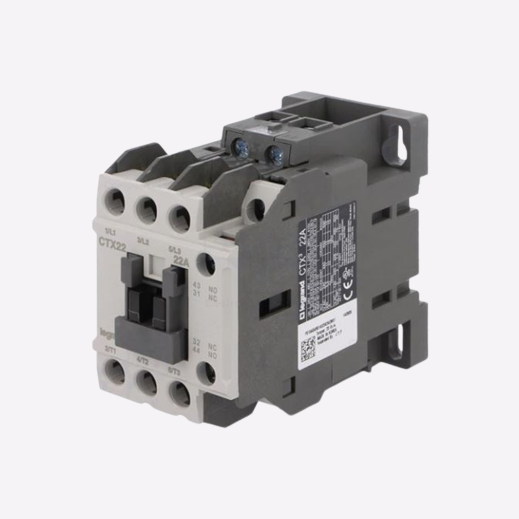 CONTACTOR 3P 22A 1NO+1NC - LEGRAND | Plaza Middle East