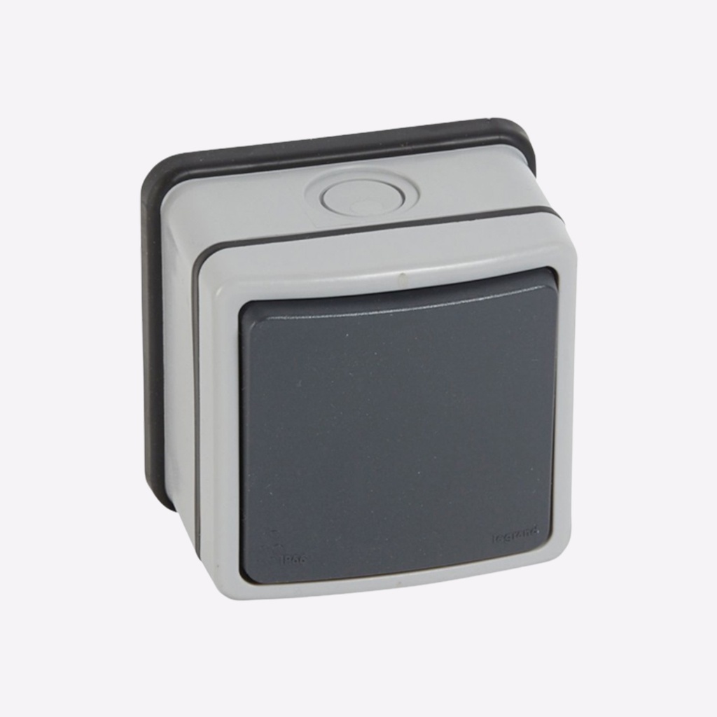 20A 1G 1WAY SWITCH W/P IP66 PLEXO GREY - LEGRAND | Plaza Middle East
