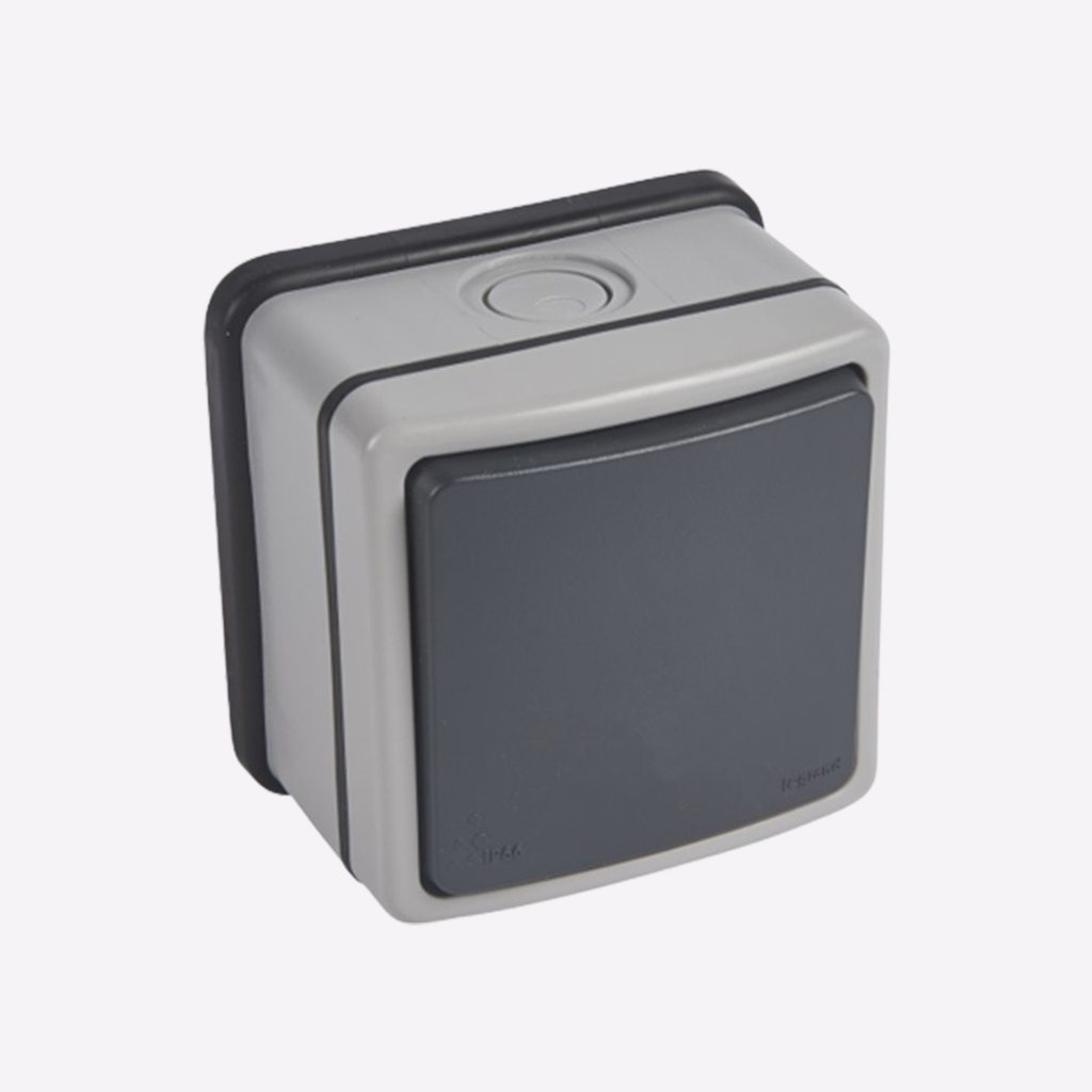 20A 1G 2WAY SWITCH PLEXO W/P IP66 GREY - LEGRAND | Plaza Middle East