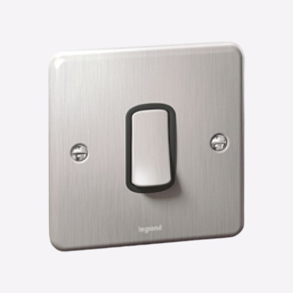 10A 1G 1WAY SWITCH SYNERGY AUTHENTIC BSS - LEGRAND | Plaza Middle East