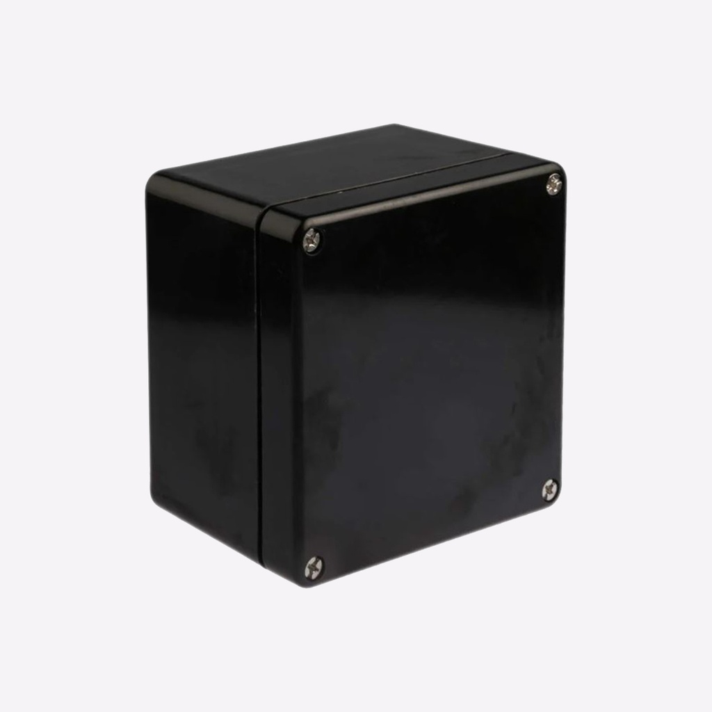 PVC ADAPTABLE BOX100 X100X75MM BLACK - DD | Plaza Middle East