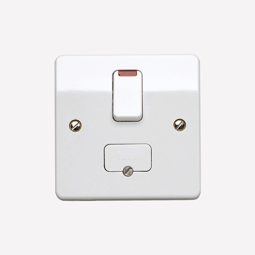 13A DP SWITCH W/CONNECTION UNIT LOGIC PLUS - MK | Plaza Middle East