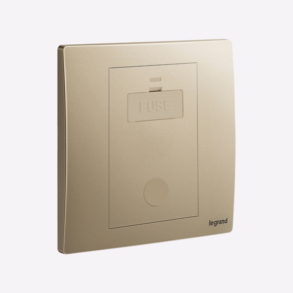 13A FCU UNSWITCHED+CORD OUTLET MALLIA SENSES DARK BRONZE - LEGRAND ...