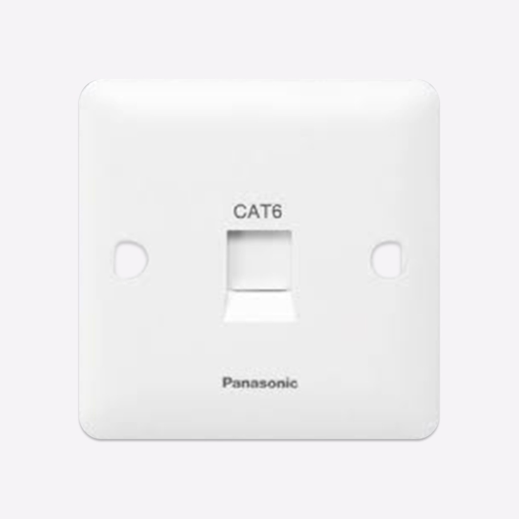 1G RJ45 DATA SOCKET HARMONY WHITE - PANASONIC | Plaza Middle East