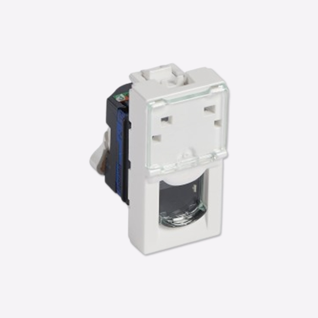 RJ 45 1 MODULE SOCKET ARTEOR WHITE - LEGRAND | Plaza Middle East