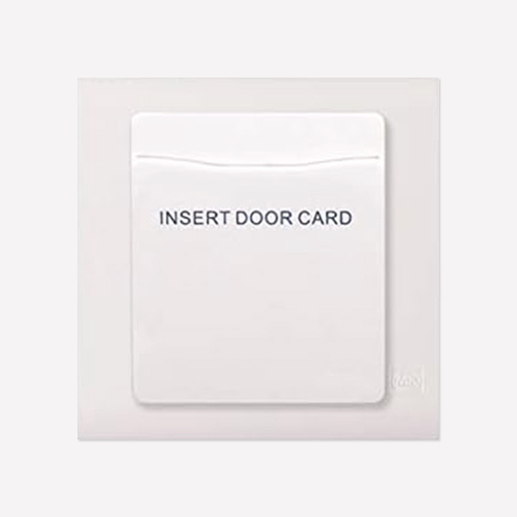 10A 1G KEY CARD SWITCH ESSENTIALS WHITE - MK | Plaza Middle East