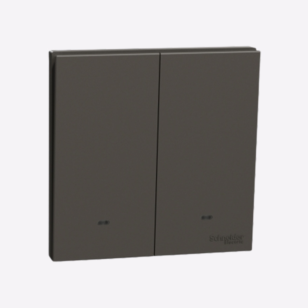 Buy 16A 2G 1Way Switch A/Silver Pieno - Schneider Online Dubai, UAE
