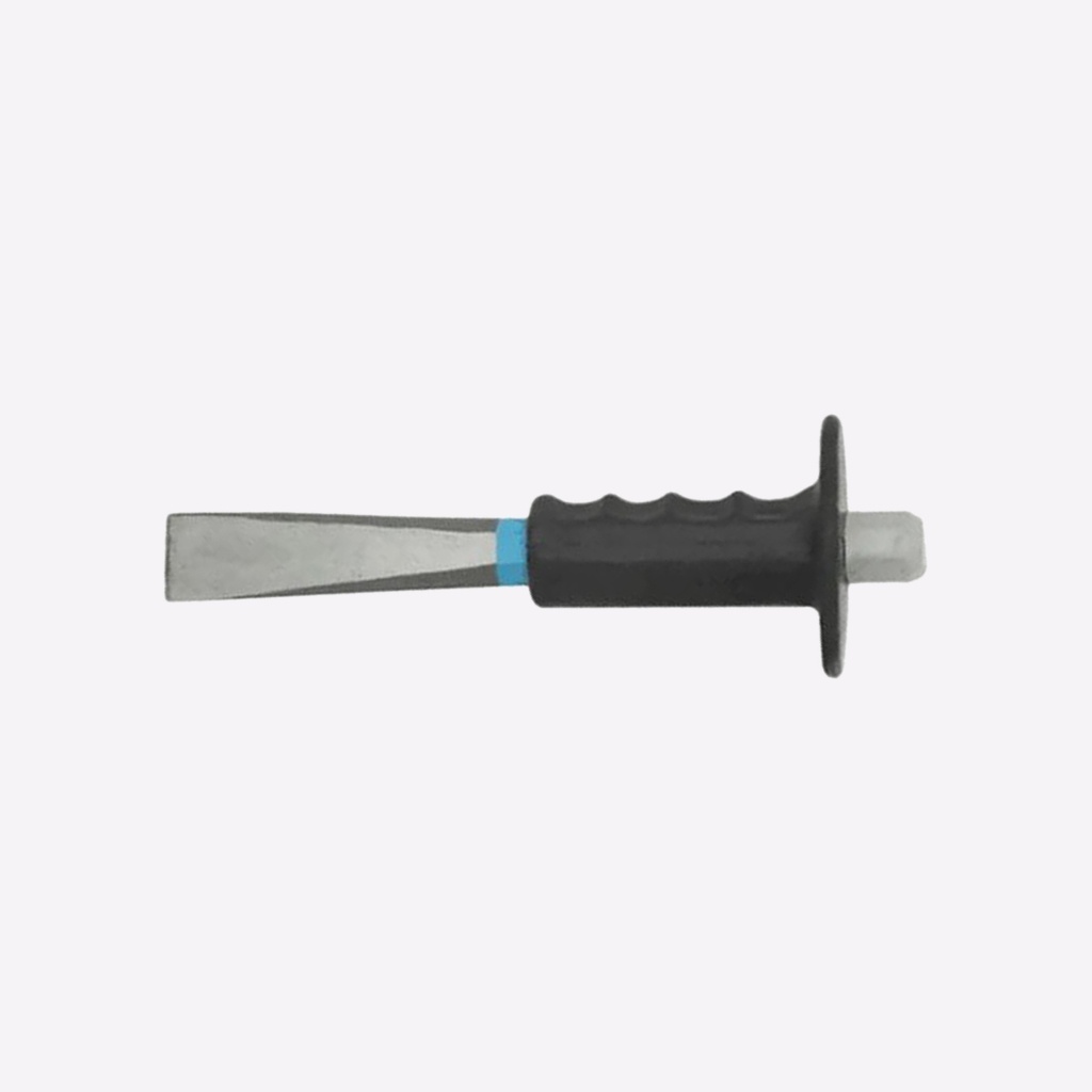 FLAT CHISEL WITH RUBBER GRIP 10" - TAPARIA | Plaza Middle East