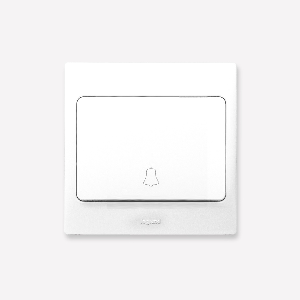 Buy 10A 1G Bell Switch Mallia White - Legrand online Dubai, UAE