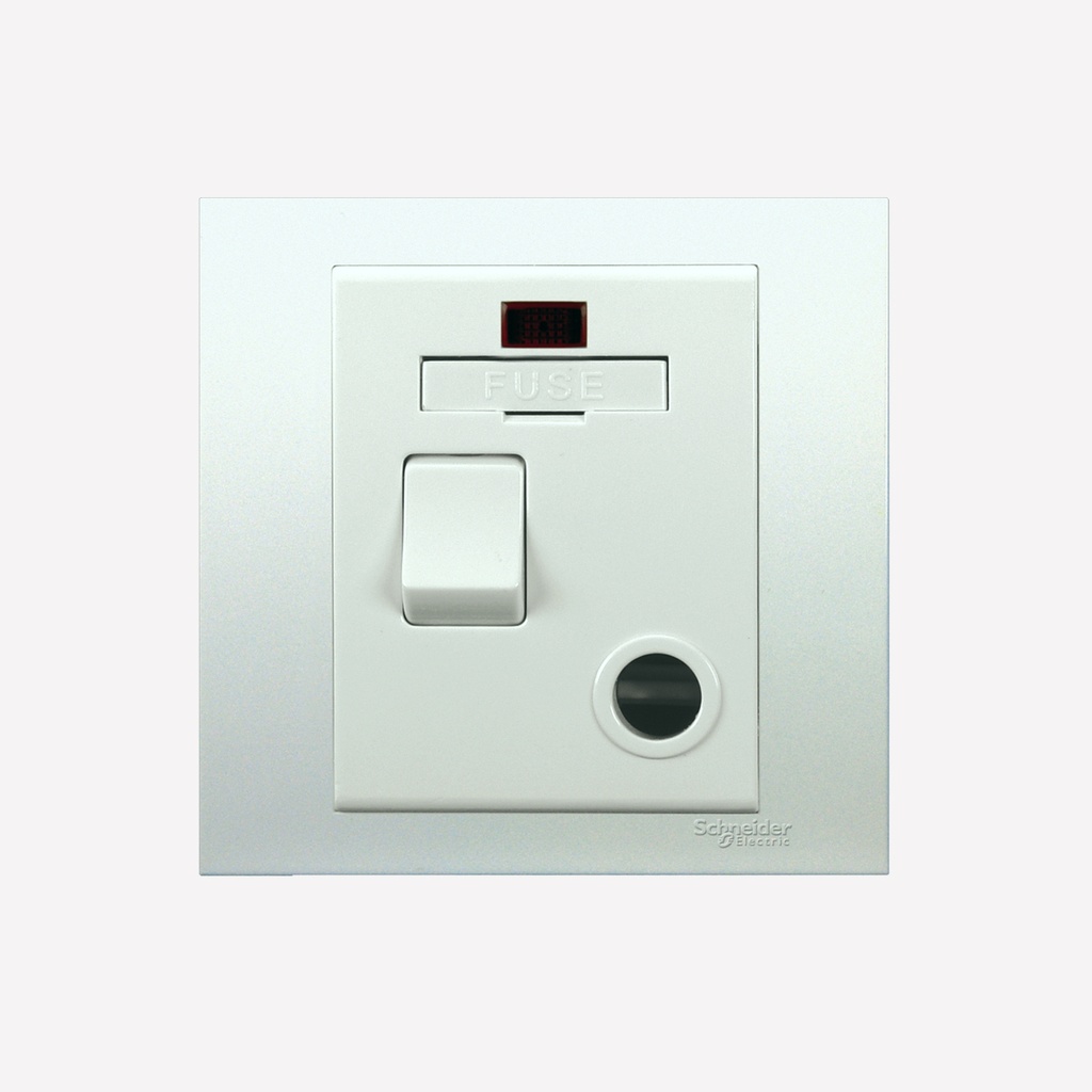 Buy 13A Connection Unit W/Neon Vivace - Schneider Online Dubai, UAE