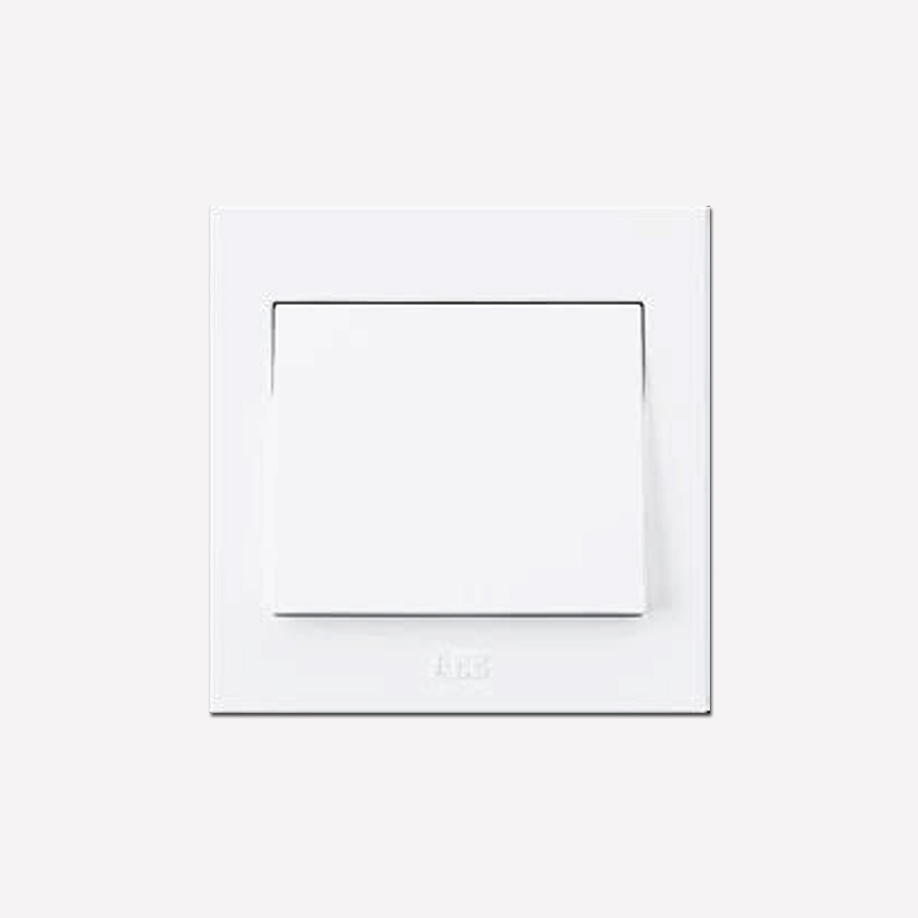 Buy 10A 1G 1Way Switch White Kalo | ABB 1 Way Switch Dubai
