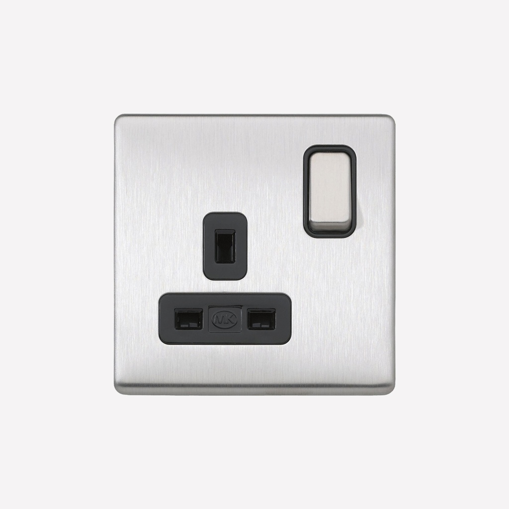 13A 1G S/SOCKET ASPECT BSSB - MK | Plaza Middle East