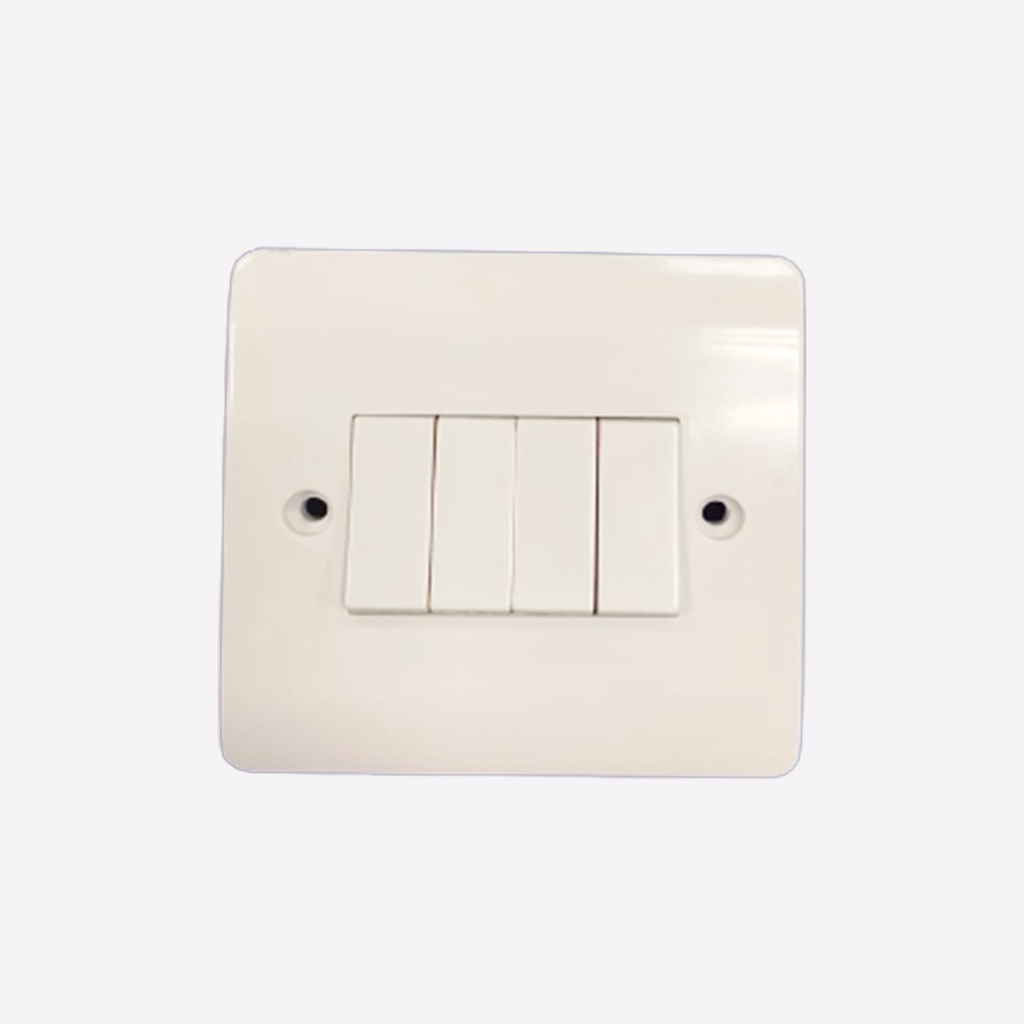 10A 4G 1WAY SWITCH WHT - NOVEX | Plaza Middle East