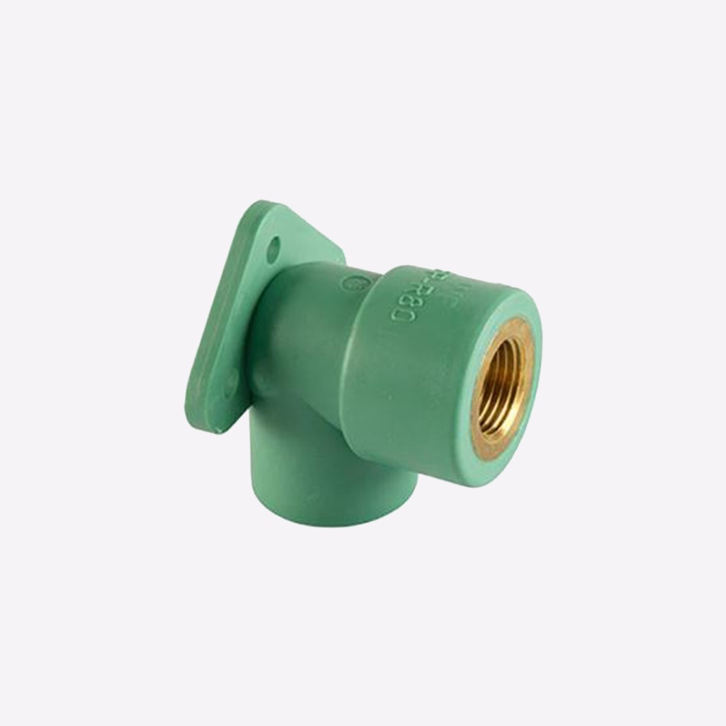 PPR WALL MOUNTED F/ELBOW 25MM X 1/2" - RAKTHERM | Plaza Middle East