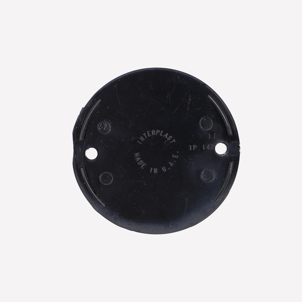 Buy PVC Round Cover 63MM BLACK - DD Online Dubai, UAE