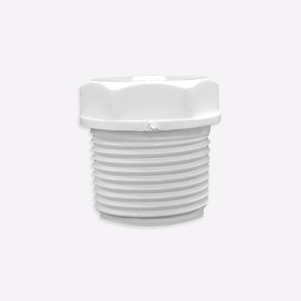 UPVC END PLUG 3/4' WHITE - STAR | Plaza Middle East