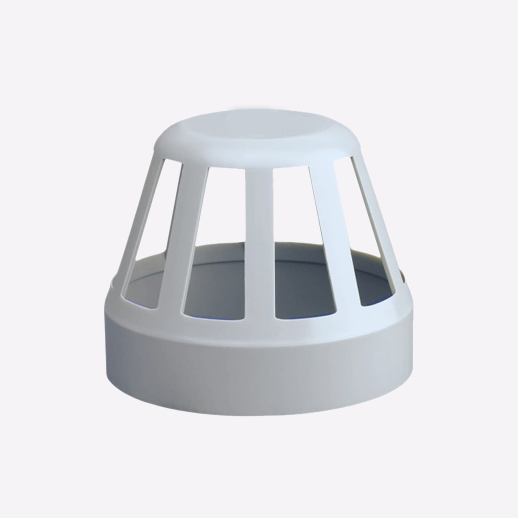 UPVC VENT COWL 2'' GREY - STAR | Plaza Middle East
