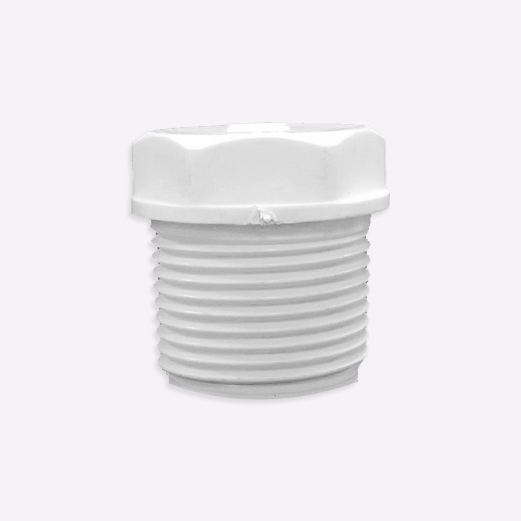 UPVC END PLUG 1'' WHITE - STAR | Plaza Middle East