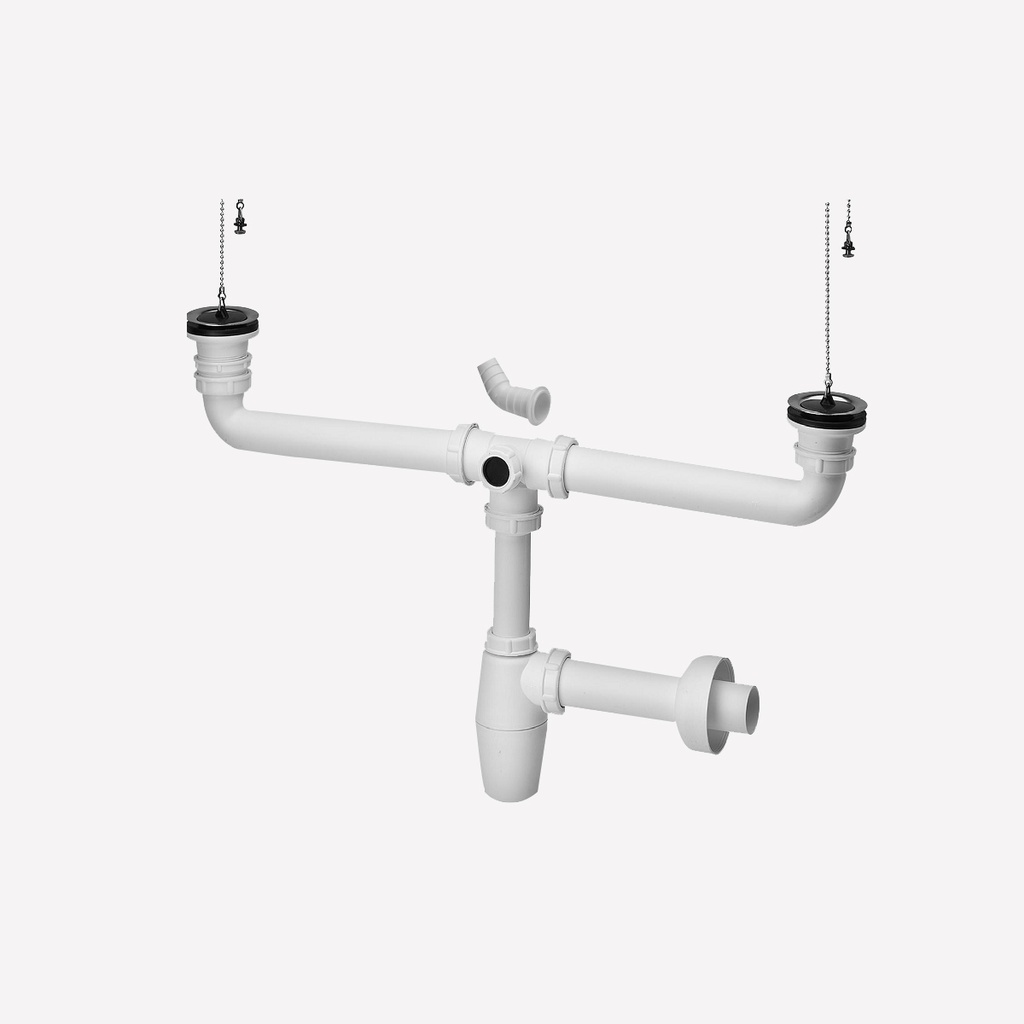 PVC BOTTLE TRAP DOUBLE 1-1/2" - VIEGA | Plaza Middle East