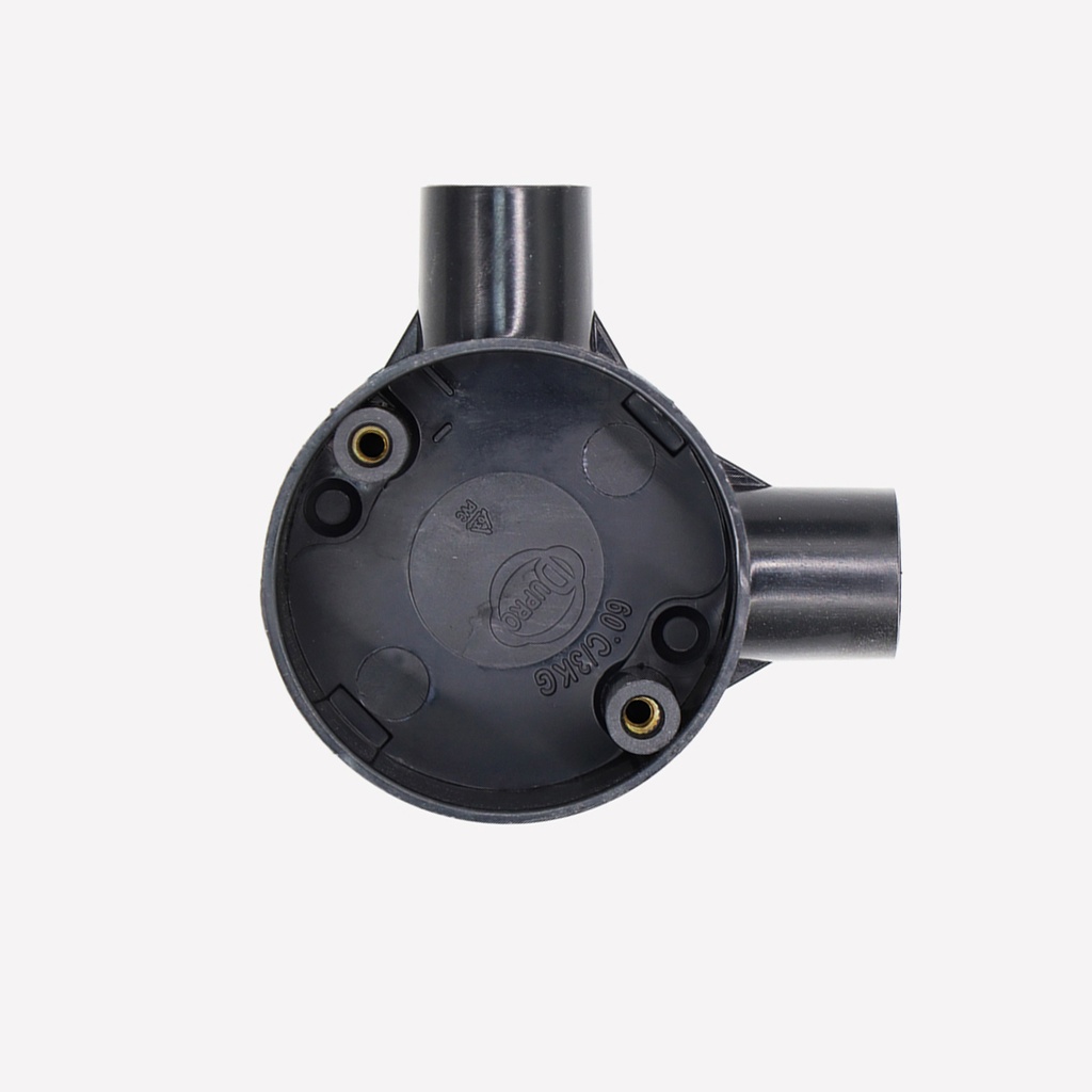 PVC JUNCTION BOX 20MM ANGLE WAY - DUPRO | Plaza Middle East