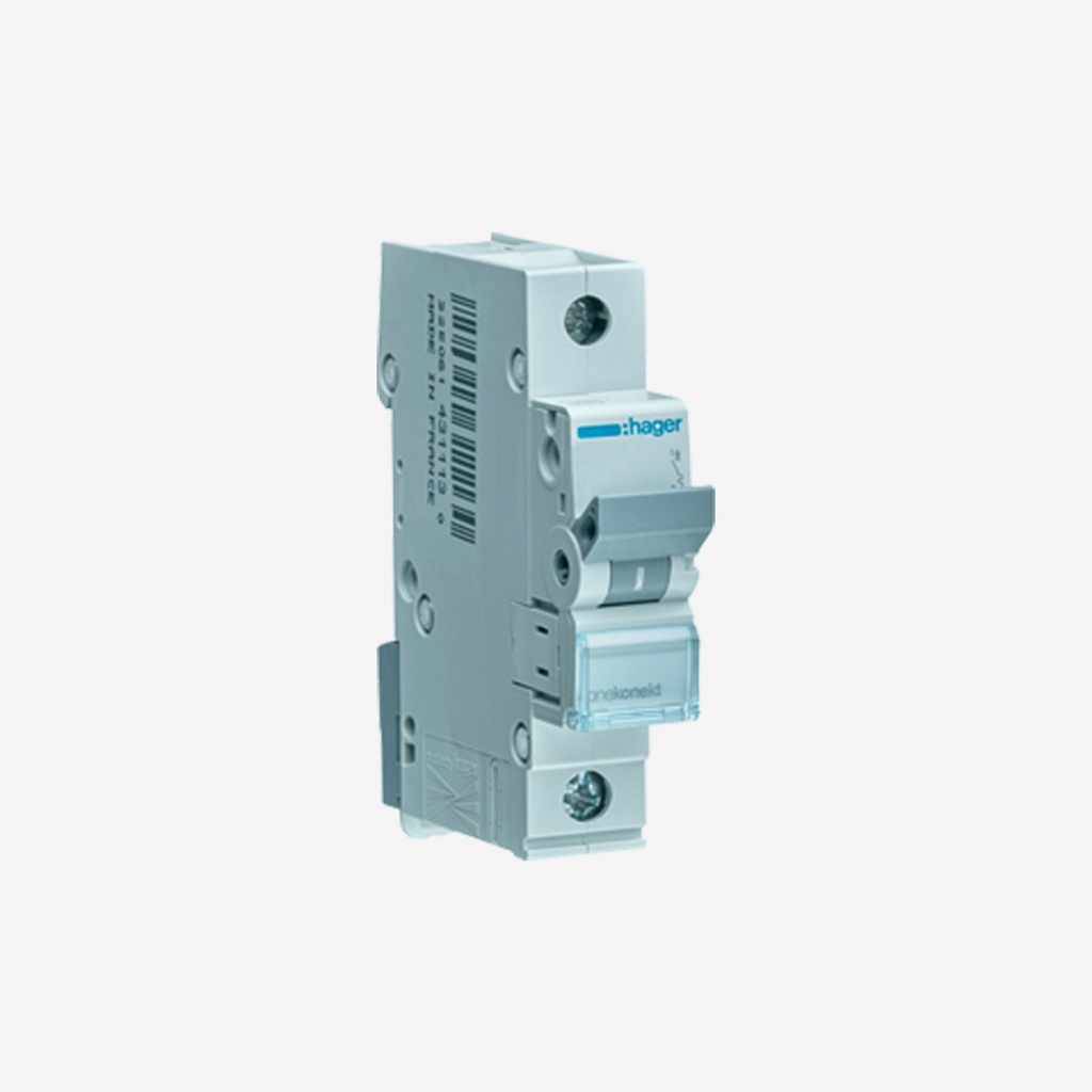 Buy MCB 20A SP 6KA - Hager Online Dubai, UAE | Plaza Middleeast