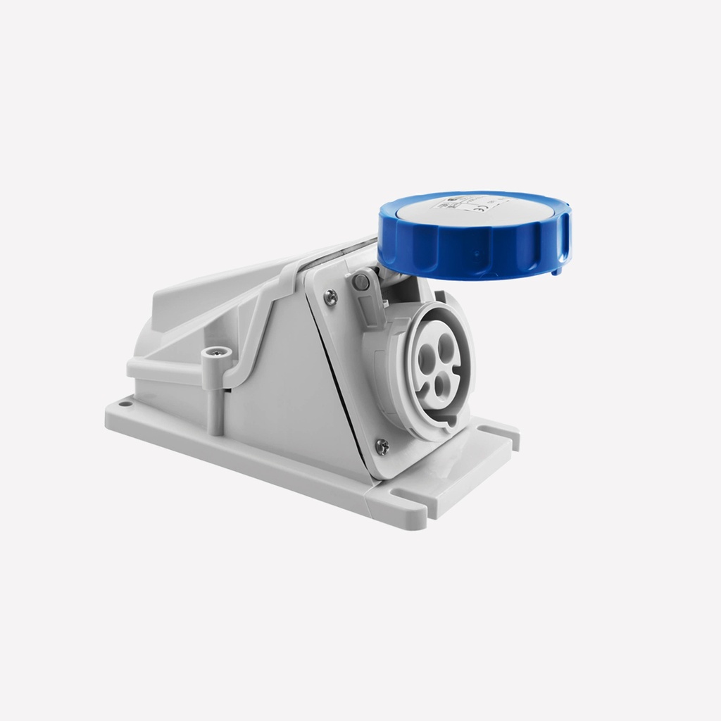 Buy Industrial Socket W/M 32A 5Pin IP67- Gewiss Online Dubai, UAE