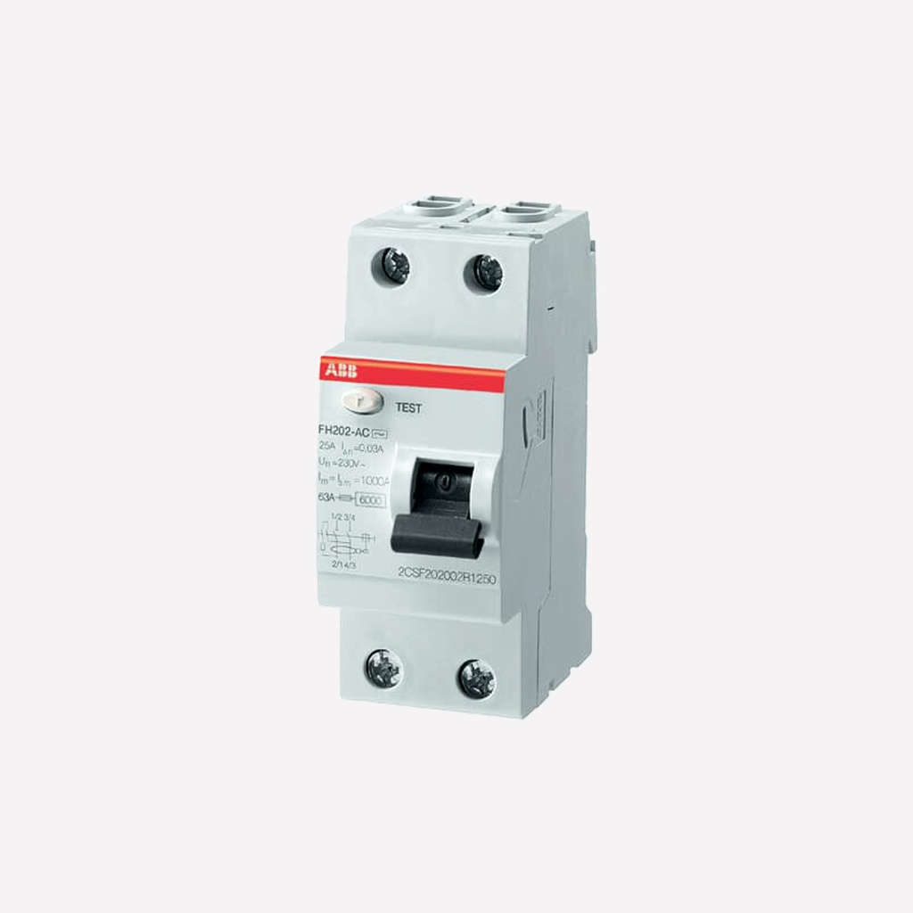 Buy ELCB 40A 100MA 2P - ABB Online Dubai, UAE | Plaza Middleeast