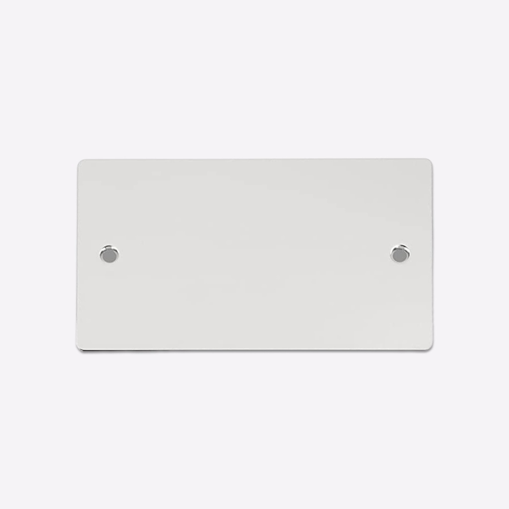 BLANK PLATE 6X3 CHROME - NOVEX | Plaza Middle East