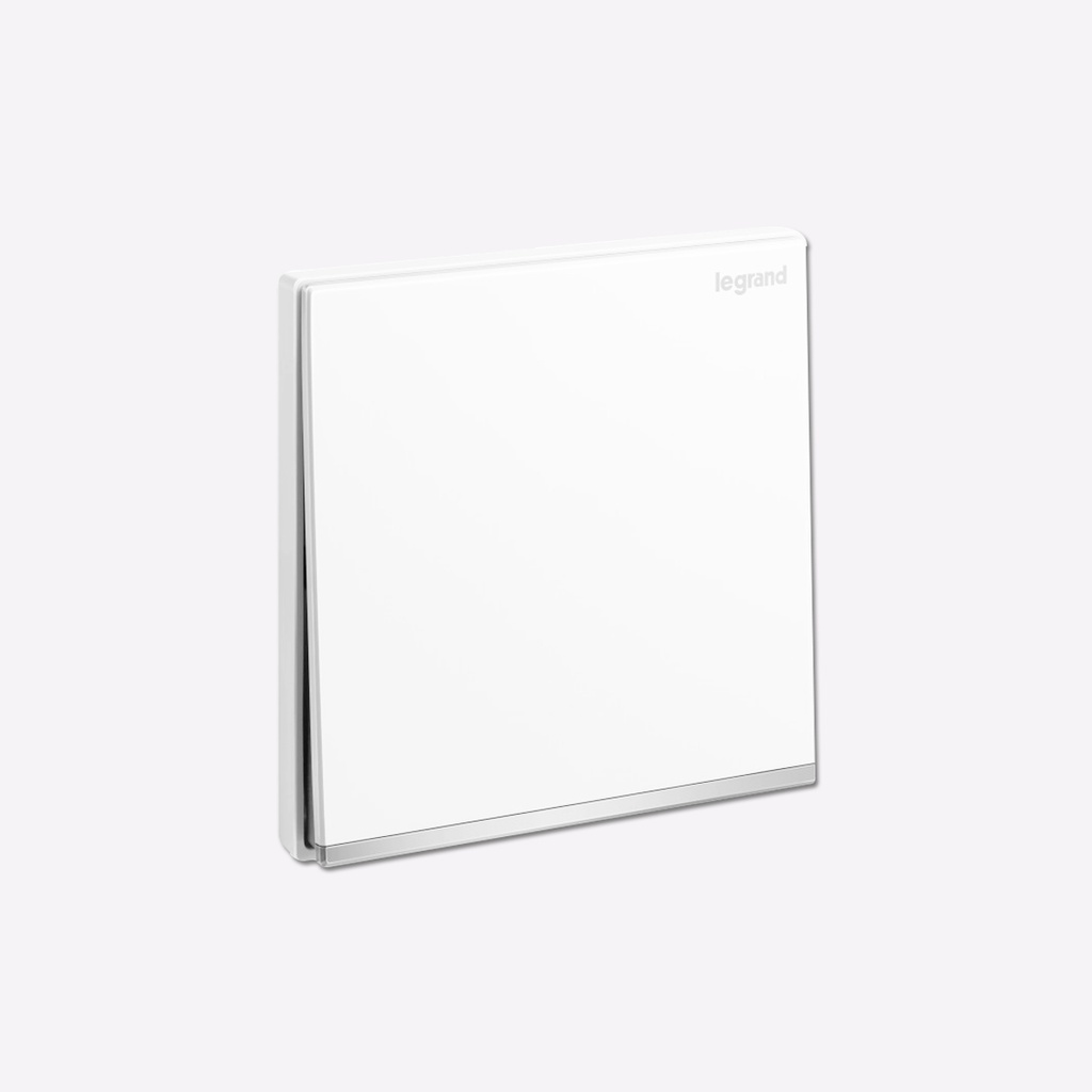 Buy 10A 1G 1way Switch Mallia Silver - Legrand online Dubai, UAE