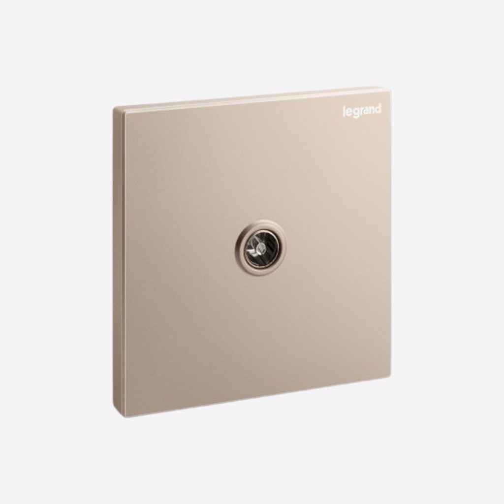 TV SOCKET FEMALE TYPE GALION ROSE GOLD - LEGRAND | Plaza Middle East