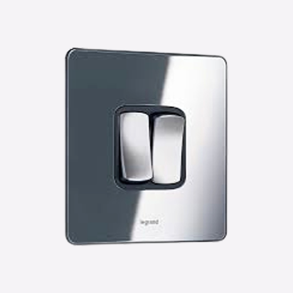 20A 2G 2WAY SWITCH SYNERGY SLEEK PSS - LEGRAND | Plaza Middle East